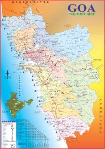 Goa Map | Map of Goa - State, Districts Information and Facts
