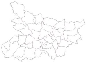 Bihar Blank Map | Bihar Outline Map