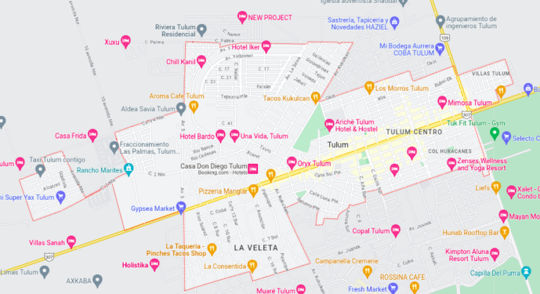 Exploring Tulum Mexico Map: A Complete Guide