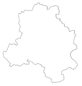 Delhi Outline Map | Delhi Blank Map
